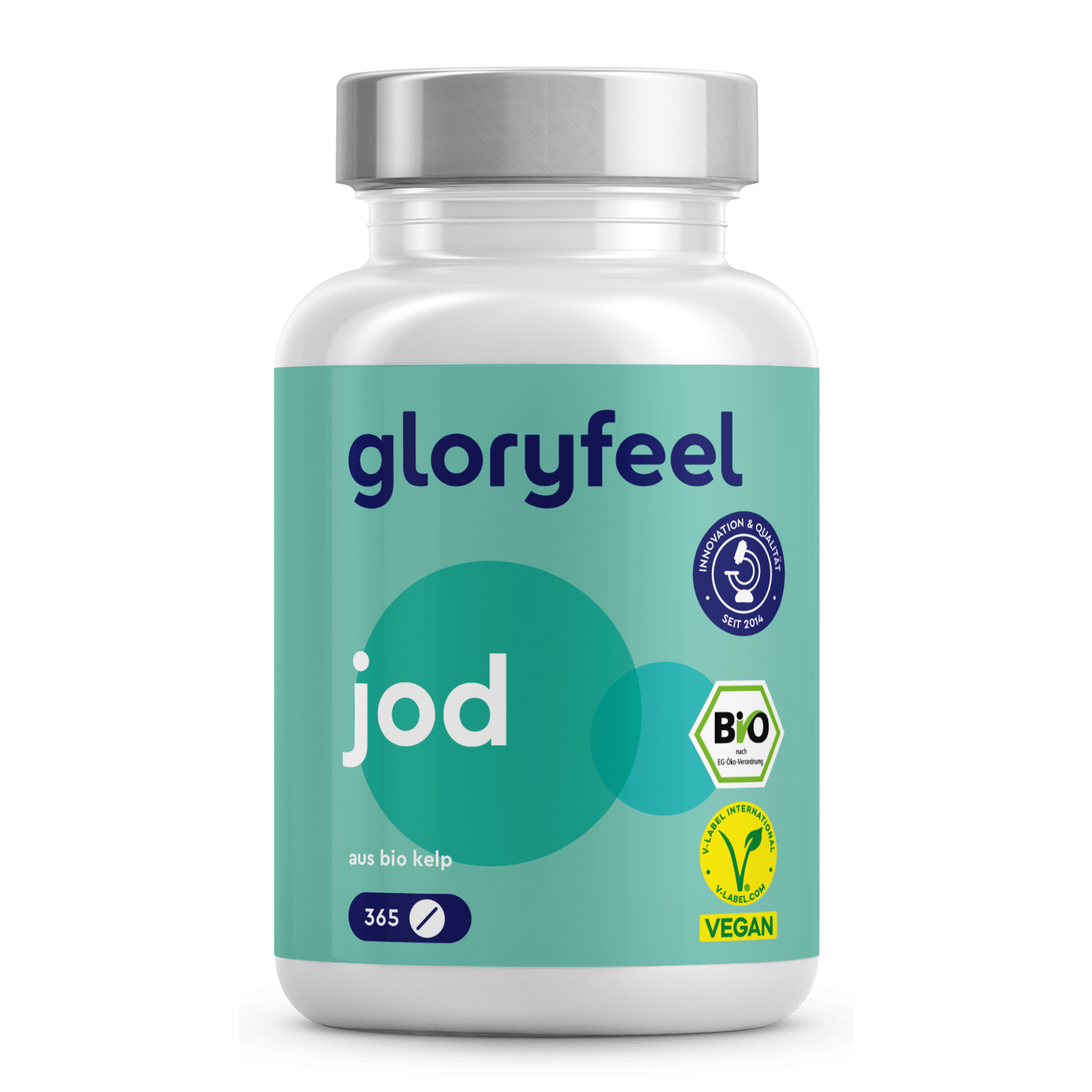 Jod Tabletten aus Bio Kelp kaufen | gloryfeel